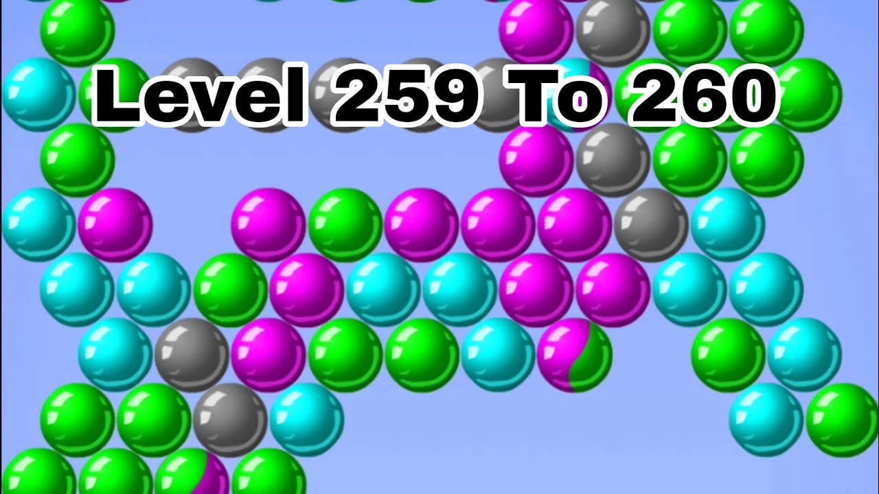 Bubble Shooter: Offline Game - Level 259 To 260 | Bubble Shooter Game ...