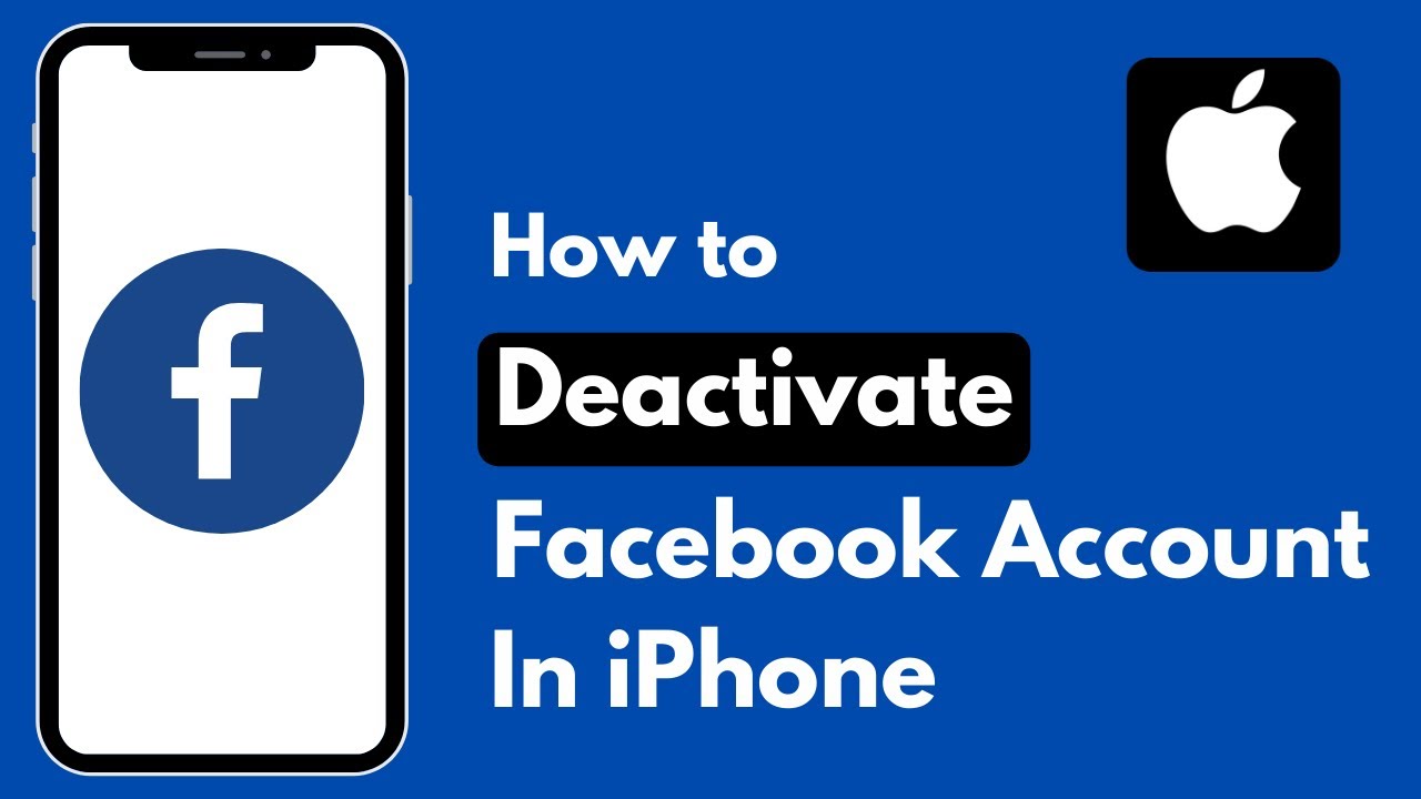 How to Deactivate Facebook Account in iPhone [2024] - YouTube