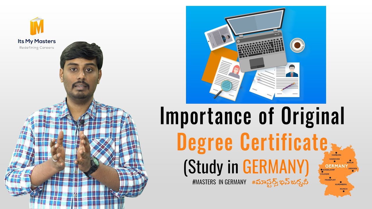 Importance of Original Degree Certificate | ITS MY MASTERS | - YouTube
