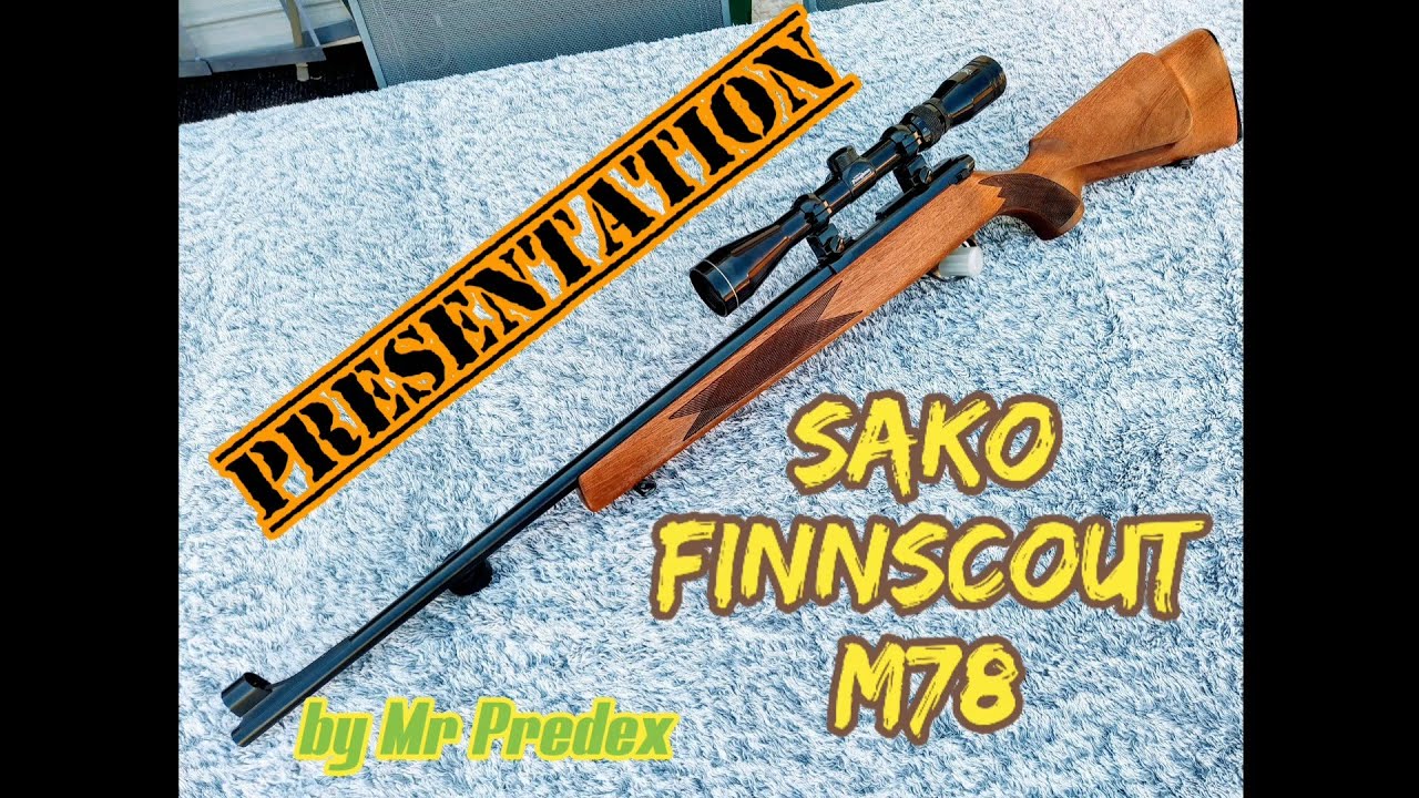 Sako Finnscout M78 22lr - YouTube