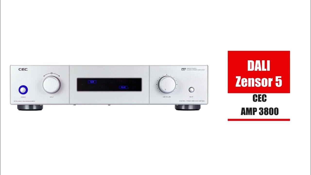 CEC AMP3300 (Zensor1) ＆ CEC AMP3800 (Zensor5) 空気録音 - YouTube