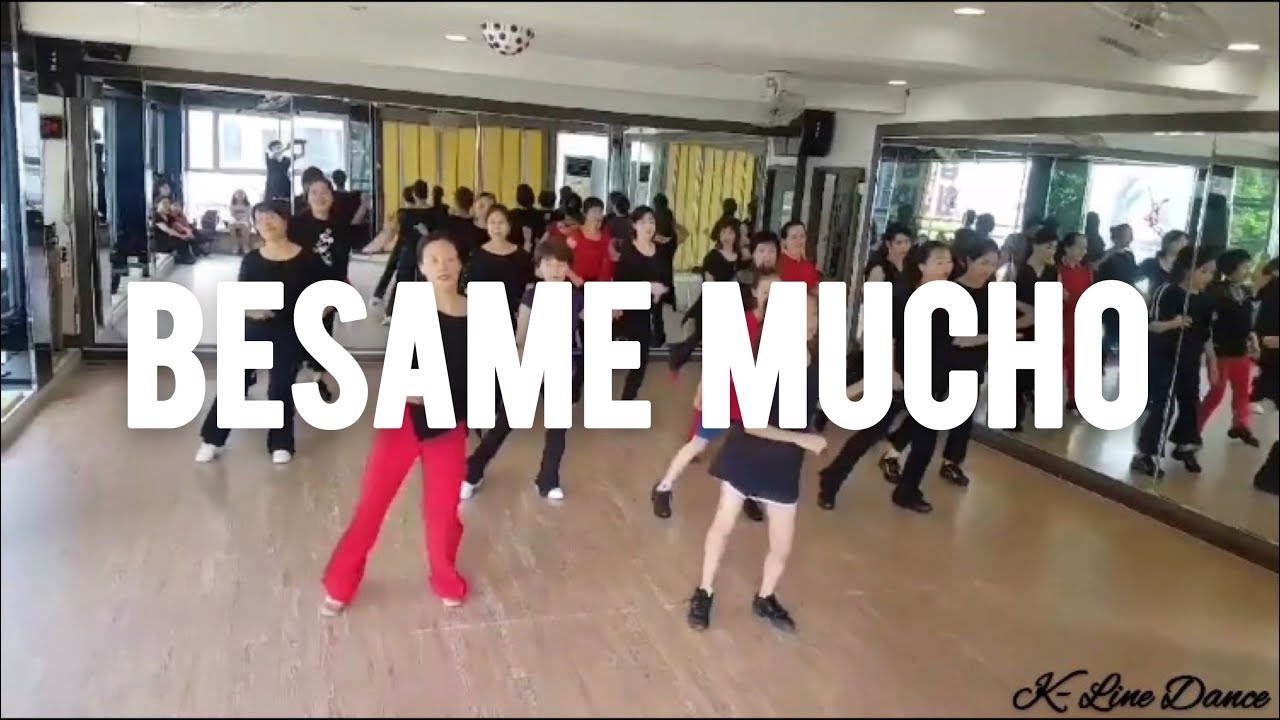 BESAME MUCHO - Line dance / 대한라인댄스광주전남(KLDF) / 광주전남라인댄스 / K-Line Dance ...