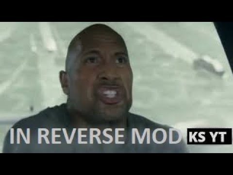 San Andreas 2015    Tsunami Scene   Pure Action 4K In Reverse Mode.