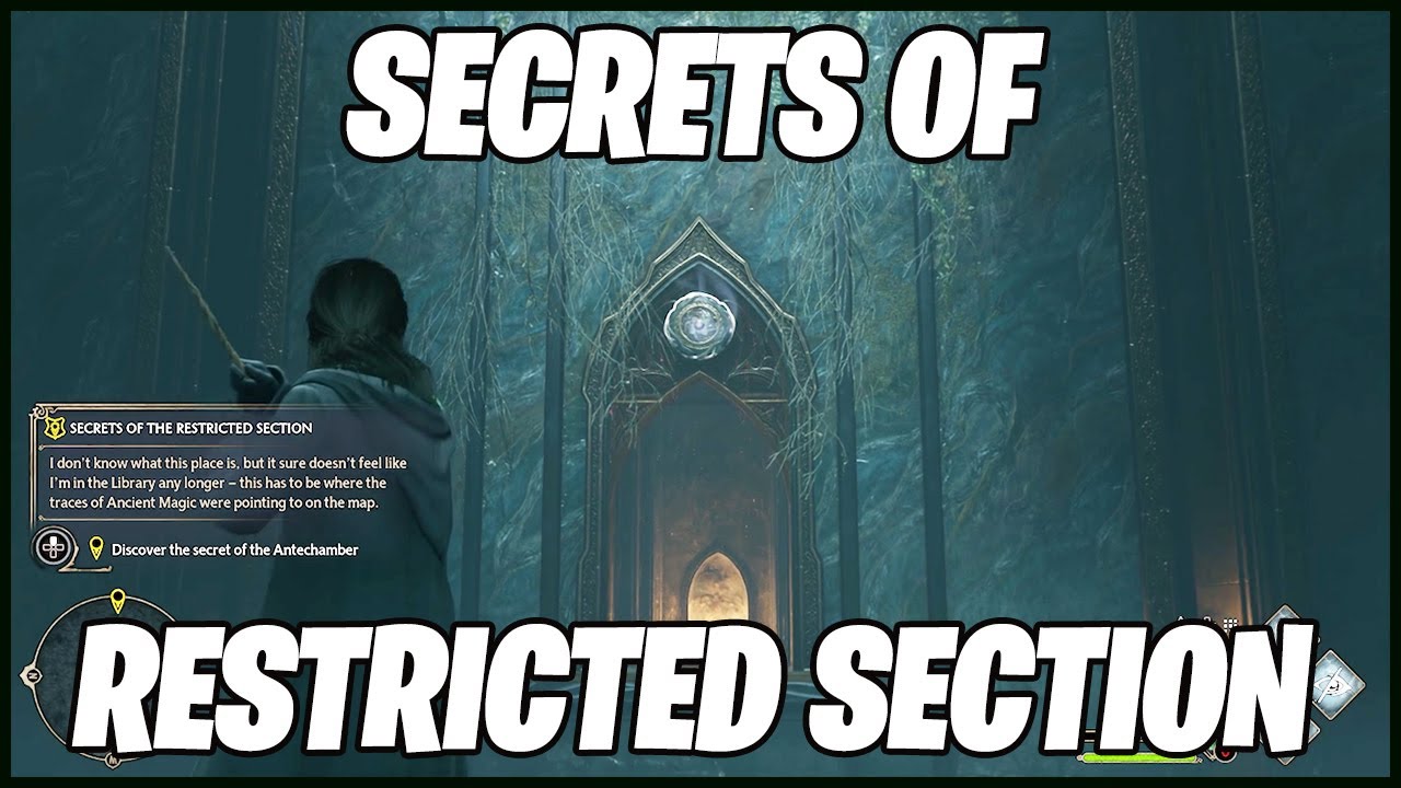 Secrets of the Restricted Section Questline | Hogwarts Legacy - YouTube