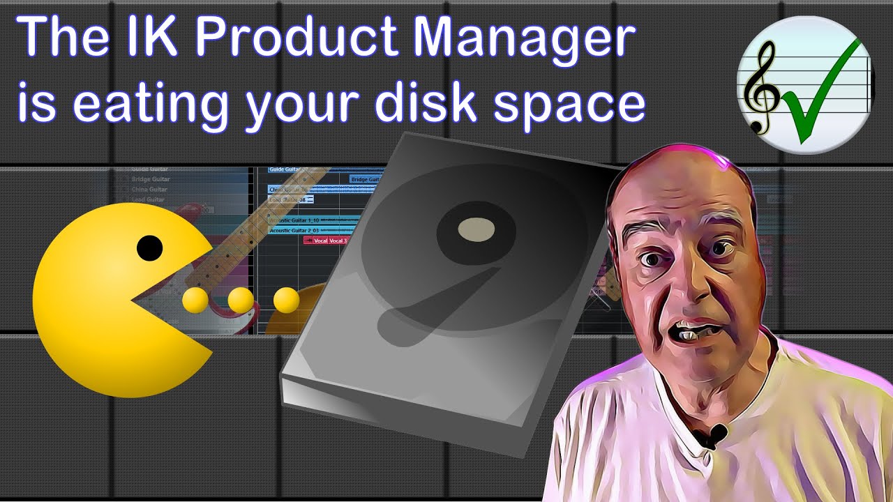 Is the IK Multimedia Product Manager eating your disk space? - YouTube