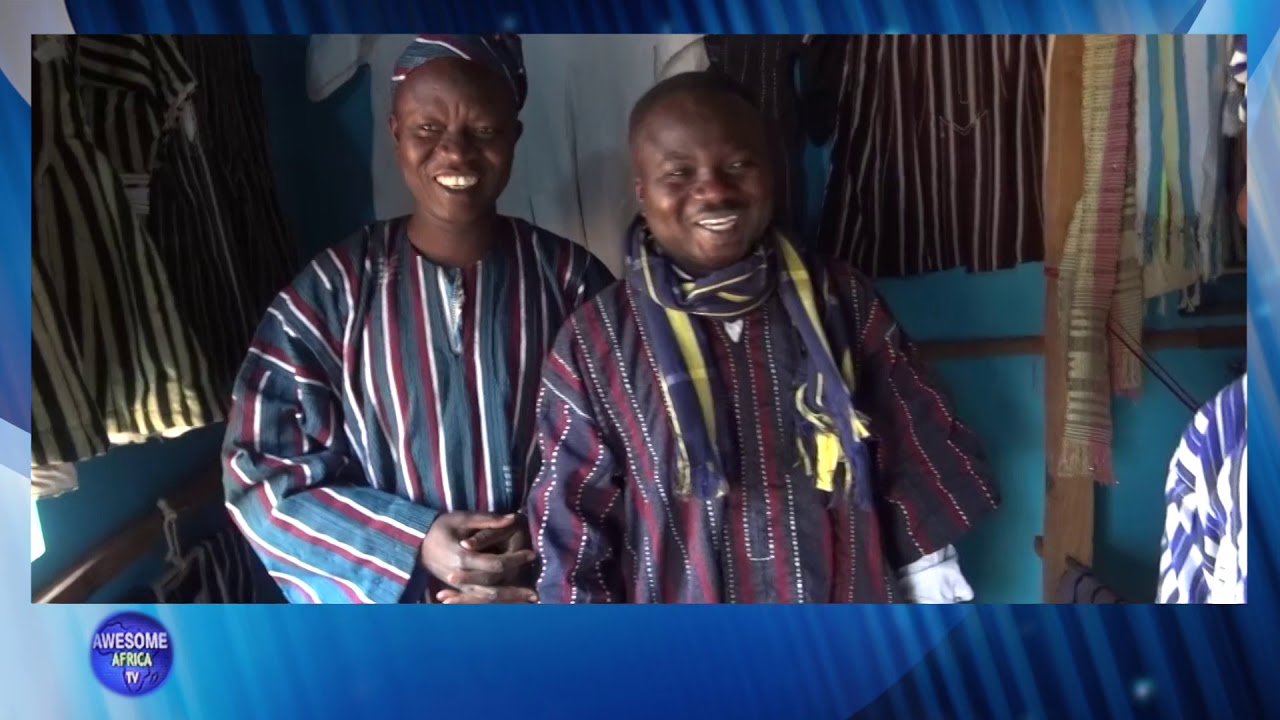 CENTRE ARTISANAL DE BAFILO(#Togo): Le processus de tissage des pagnes ...