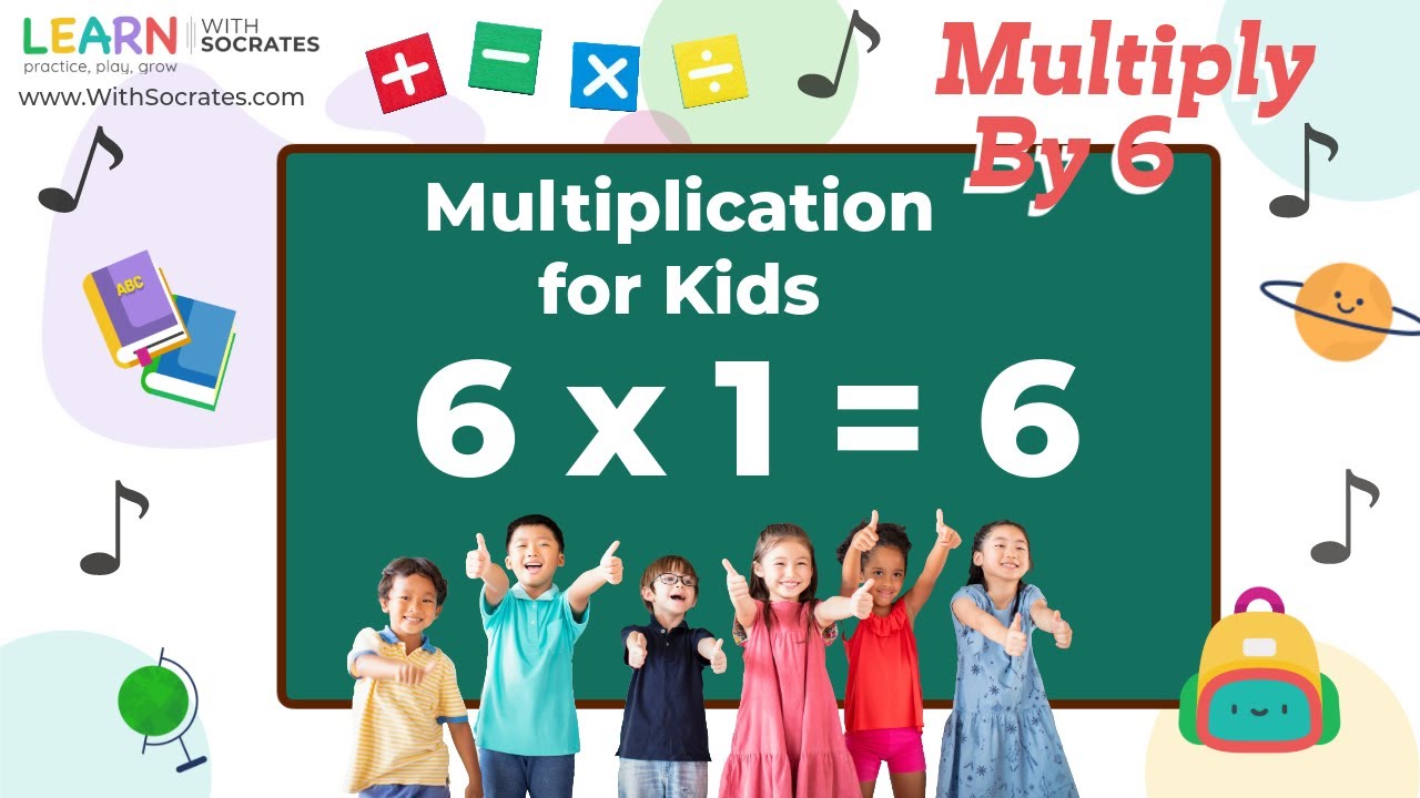 Practice Multiplication in Classroom | Multiply by 6 | Learn ...