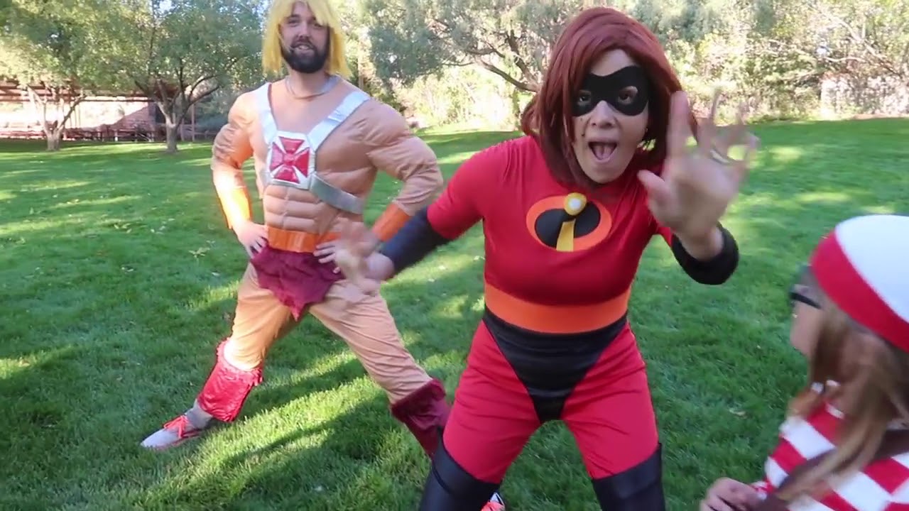 Tannerites! Red Rover Super Hero Halloween Game! Red Rover, Red Rover ...