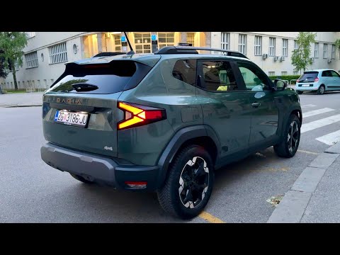 DACIA DUSTER 2024 - AKŞAM POV test sürüşü (TCe 130 HP, 4X4) DİJİTAL kokpit ve ORTAM renkleri