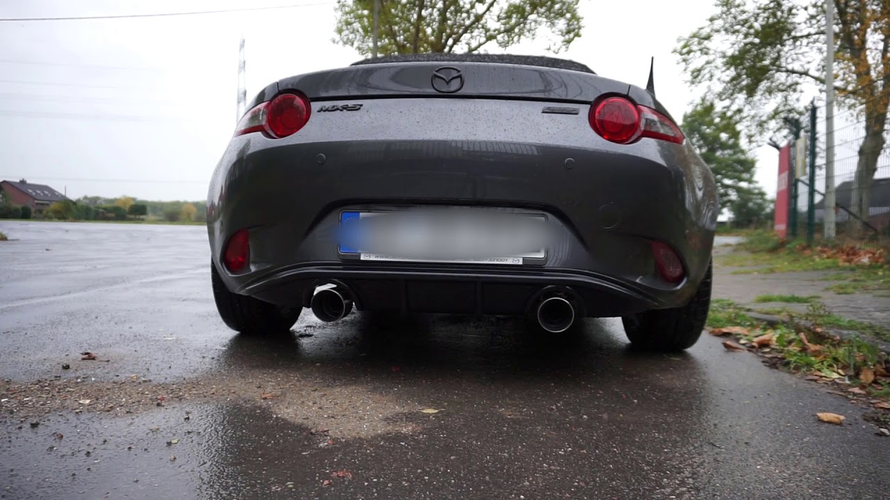 MX-5 ND Endschaldämpfer Zymexx/Fox “Gen4” - YouTube