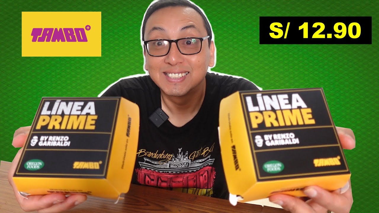PROBANDO LAS HAMBURGUESAS PRIME de TAMBO ! - YouTube