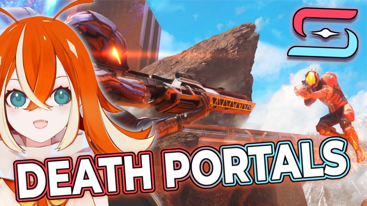 【SPLITGATE】Guns And Portals Galore【VTUBER】 - YouTube