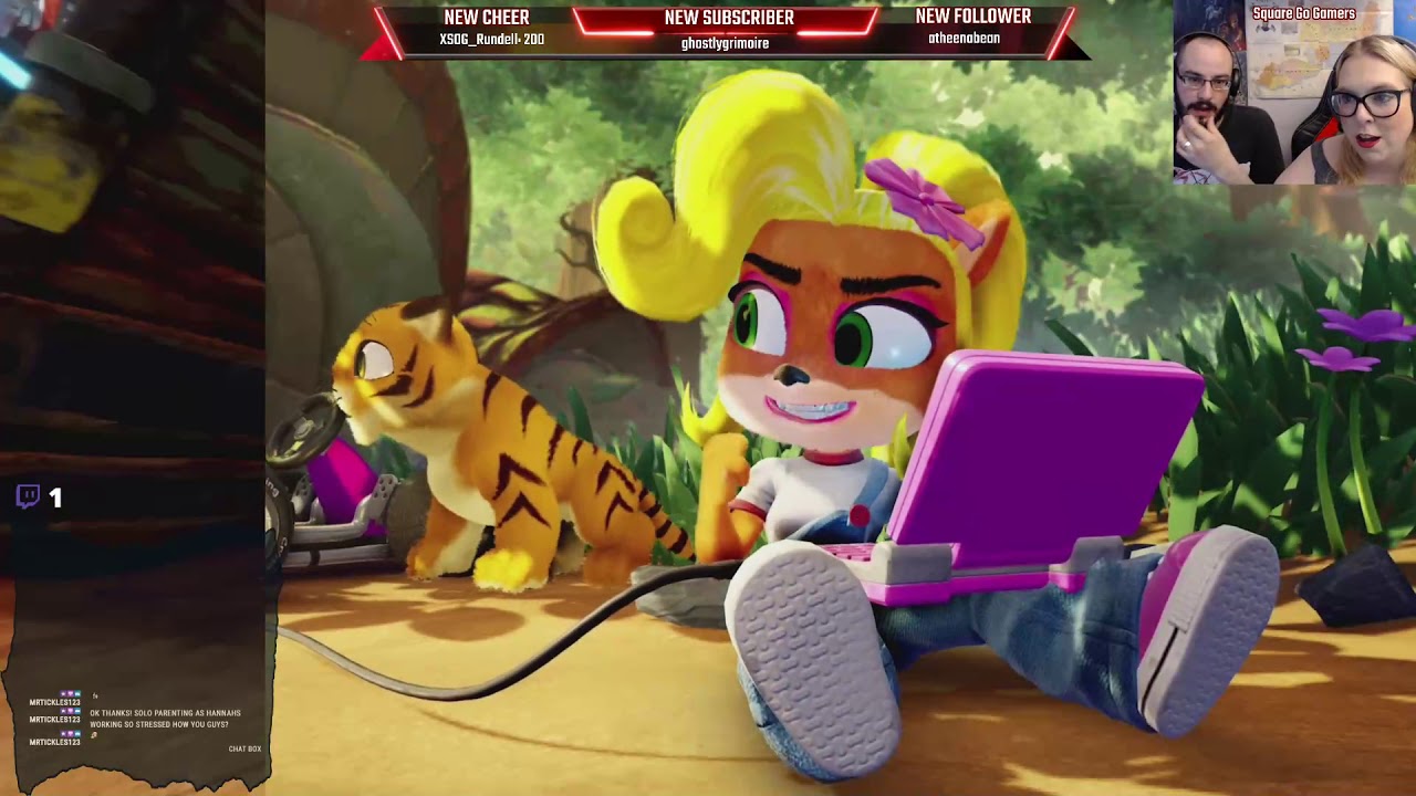 Square Go Gamers Live: Crash Team Racing - YouTube