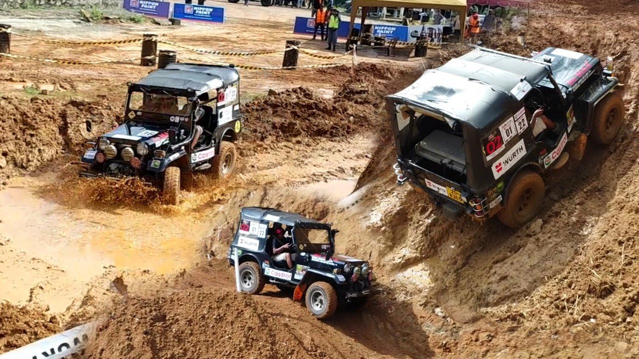 Mitsubishi 4dr5 mud offroad drive modified suv challenge / champ fest ...