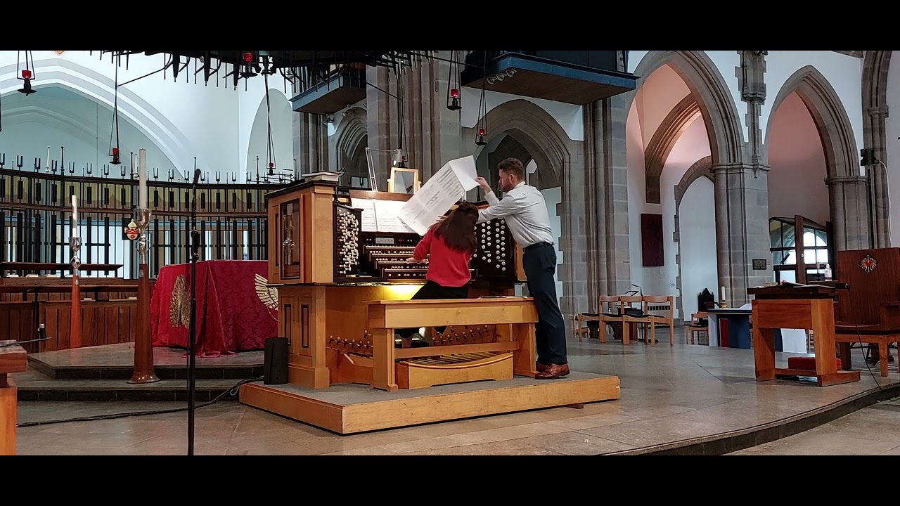 Phoebe Chow plays Hubert H. Parry's 'Fantasia & Fugue', organ of ...