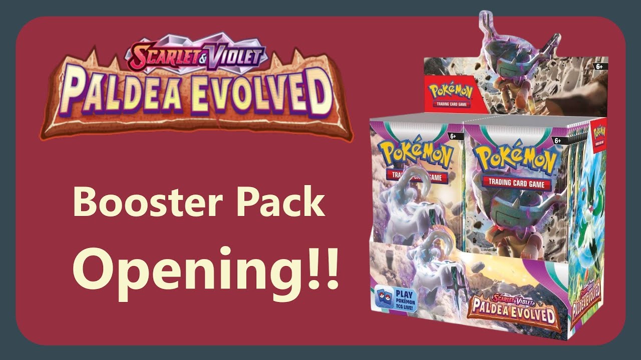 Pokemon Paldea Evolved Booster Pack Opening! - YouTube