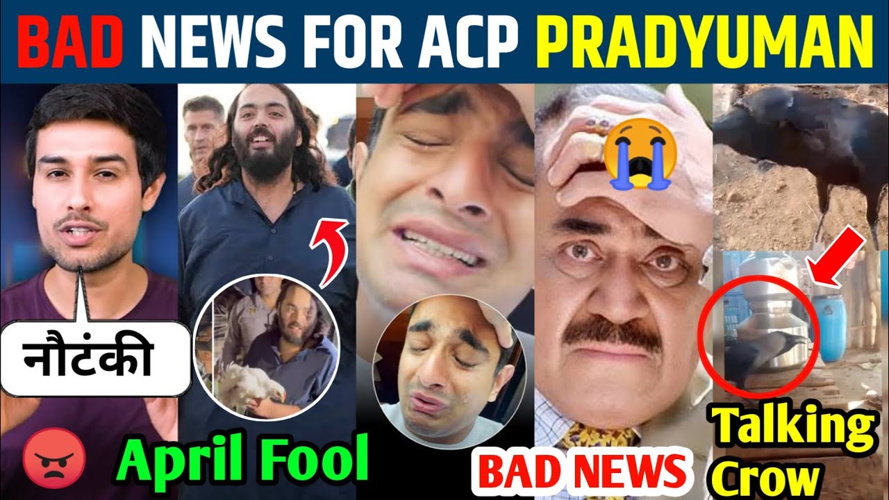 CID ACP Pradyuman Is DEAD??😱😱|Ranveer Allhabadia Court Case Again ...