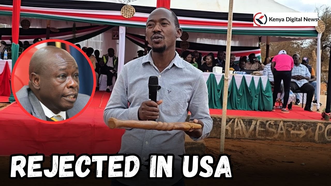 Gachagaua anarudi Kenya kwa sababu Kenyans living in USA Have rejected ...