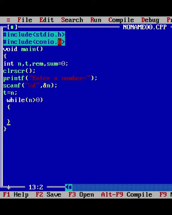 Check Number Is Palindrome Or Not Program In C Language Coding Education Cprogrmming Youtube 
