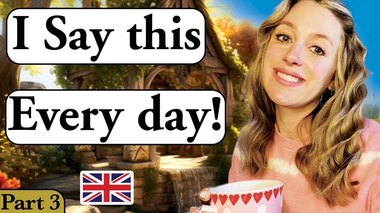 I say this every day! DAILY LIFE in England!! :-) | British English ...