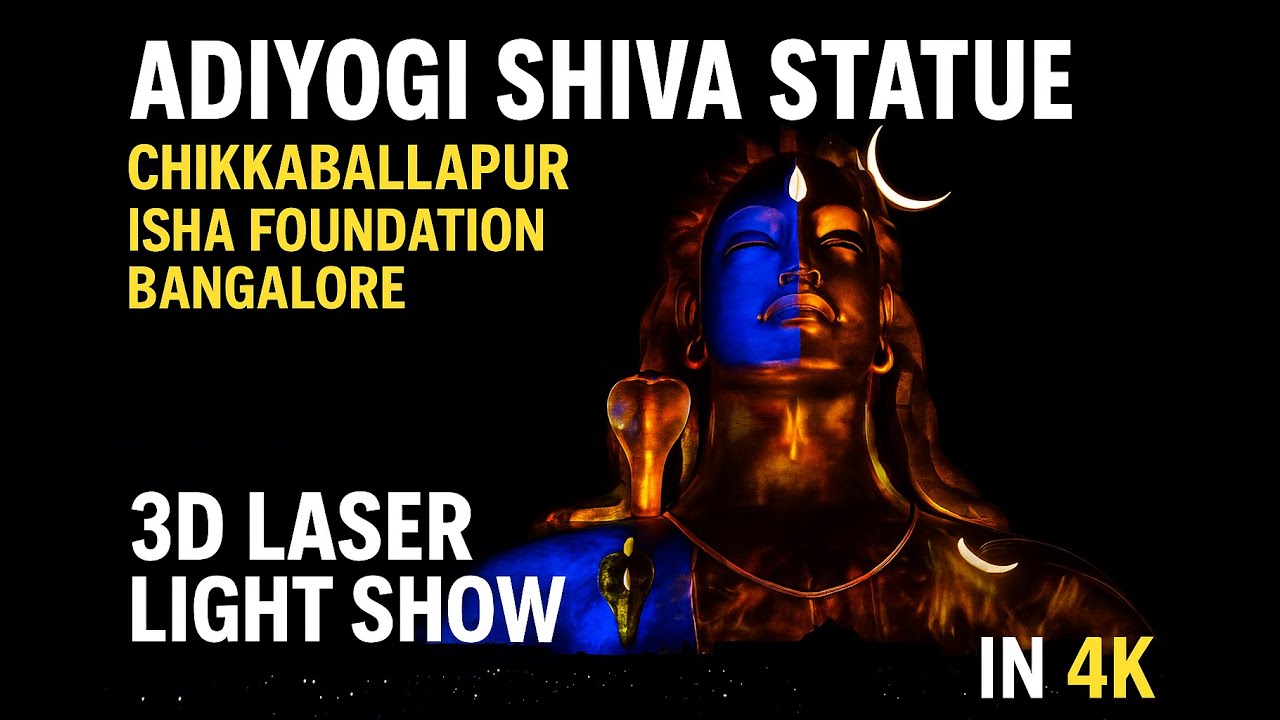 Adiyogi Shiva Statue Chikkaballapur | Isha Foundation Bangalore | 3D ...