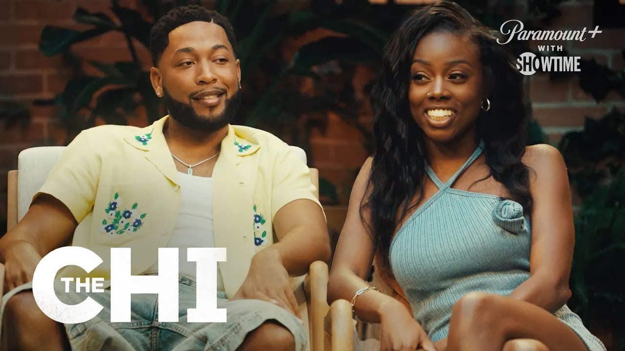 Jacob Latimore & Birgundi Baker React To Emmett & Kiesha's Love Story ️ The Chi | Paramount+ ...