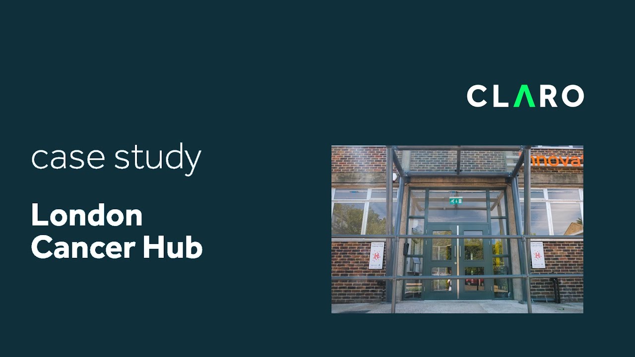 London Cancer Hub - Wayfinding - YouTube