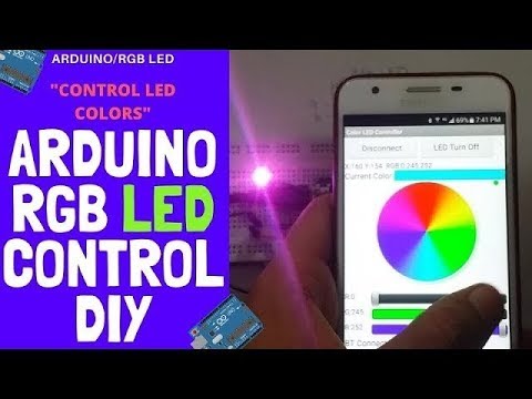 Best RGB Led Control With Mobile - YouTube