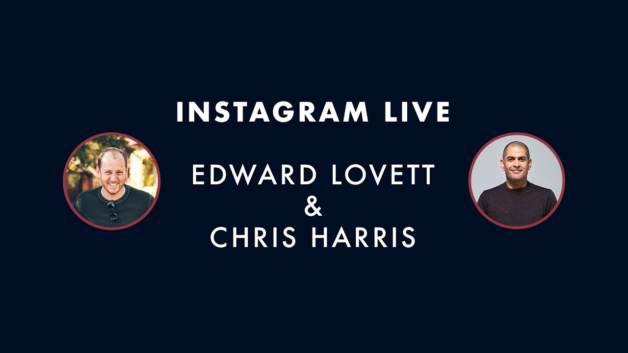 INSTAGRAM LIVE | Edward Lovett & Chris Harris - YouTube
