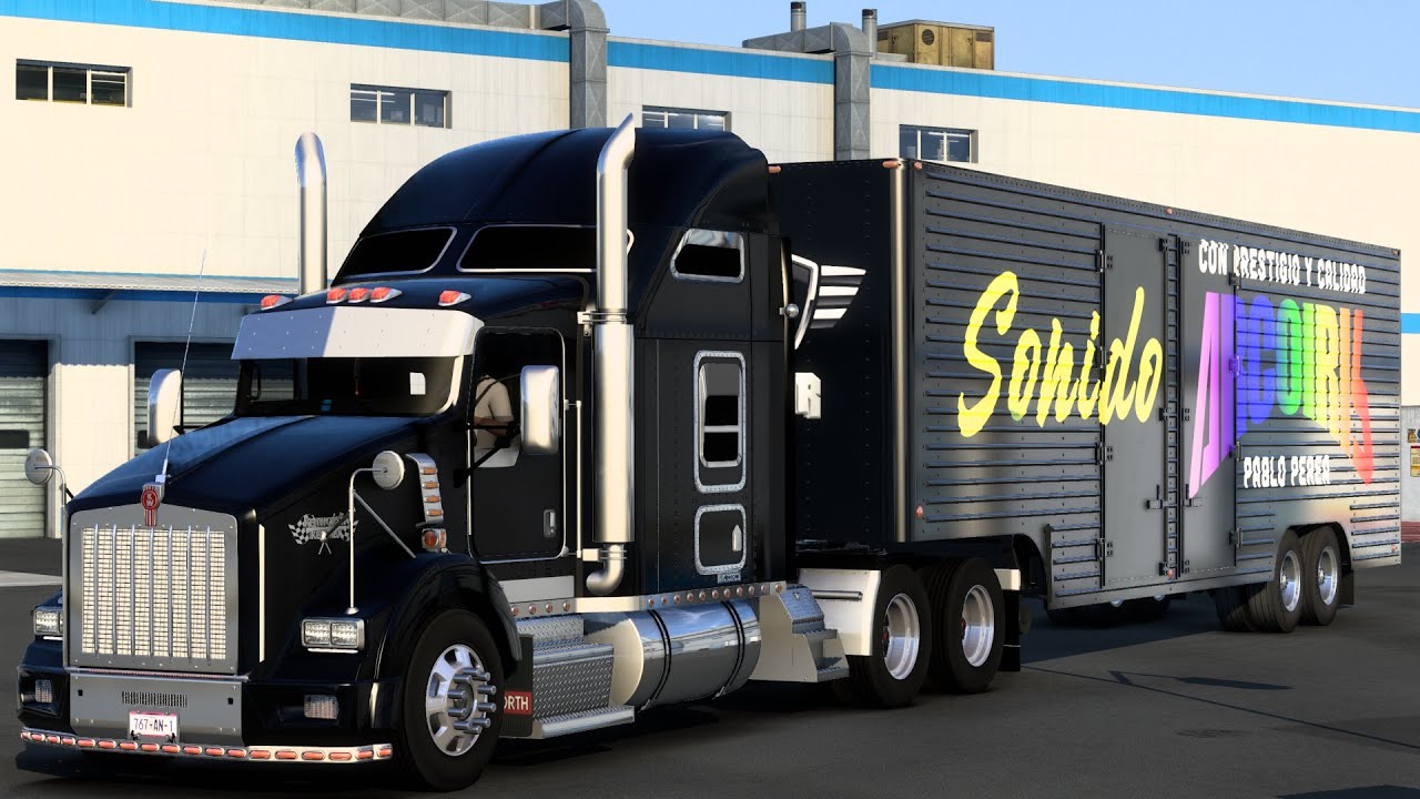 Combo Kenworth T800 tuneado con remolque sonidero! Zacatecas - Durango ...