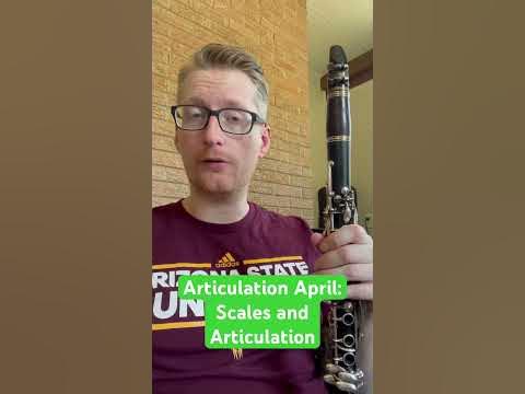 Articulation April: Scales and Articulation #music #clarinet - YouTube