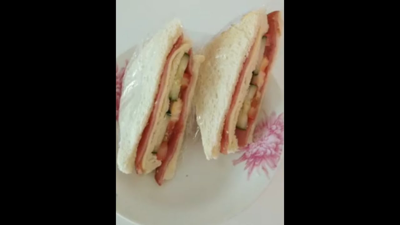 Making sandwich for the kids - YouTube