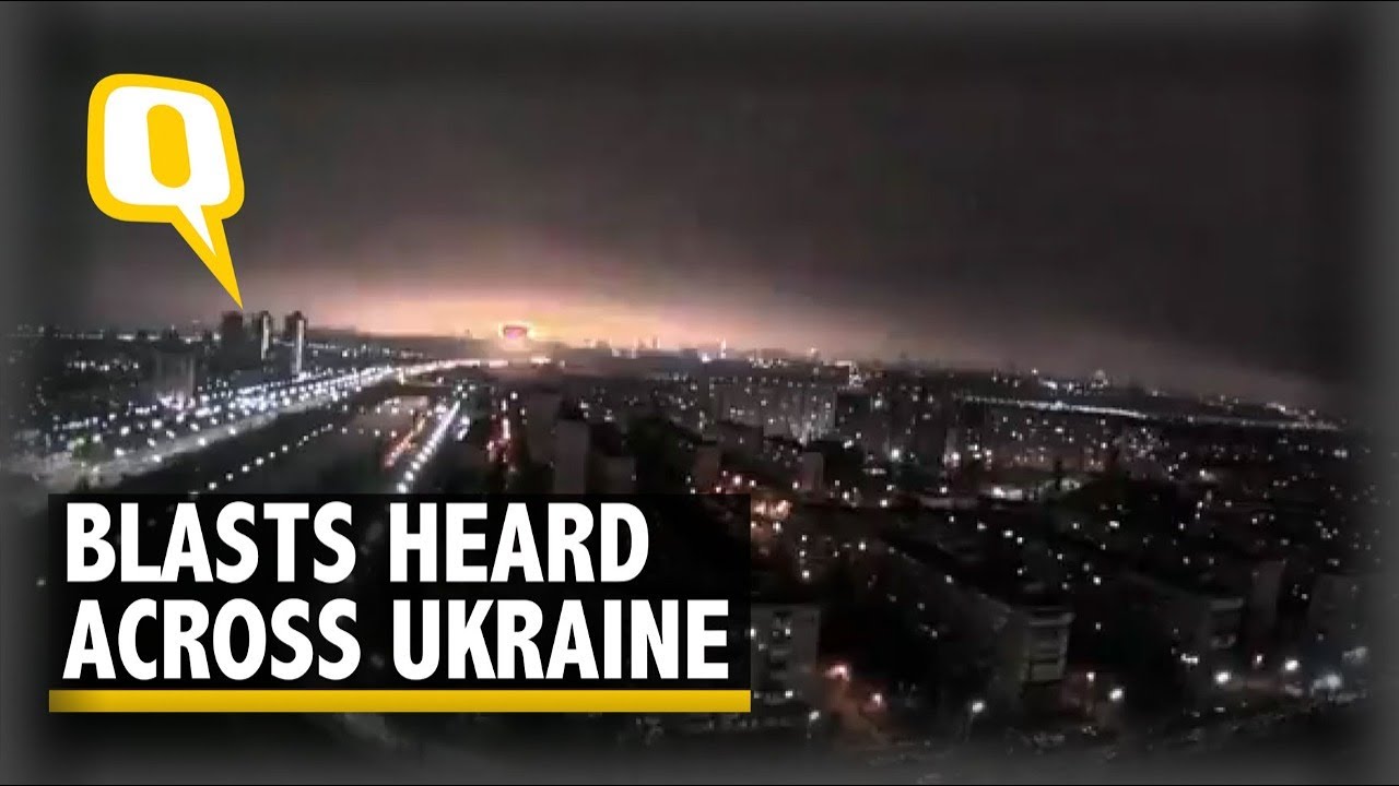 Ukraine Crisis | Multiple Explosions Heard in Kyiv as Putin Announces ...