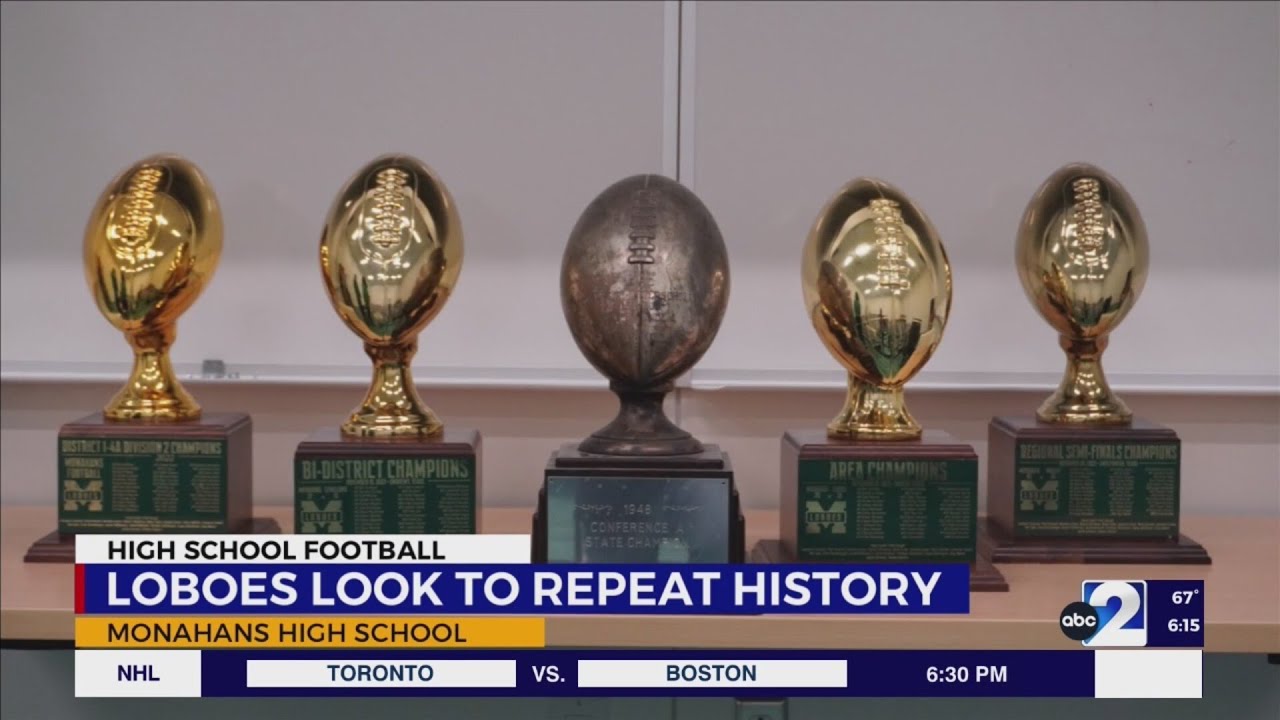 MONAHANS LOBOES LOOK TO REPEAT HISTORY - YouTube