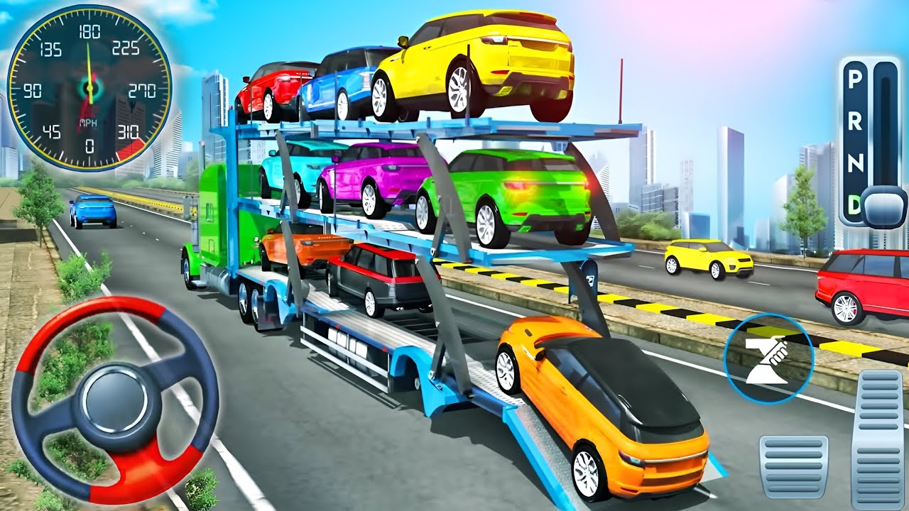 Car Transport Truck Game 3D | Car Transport Simulator | Android ...