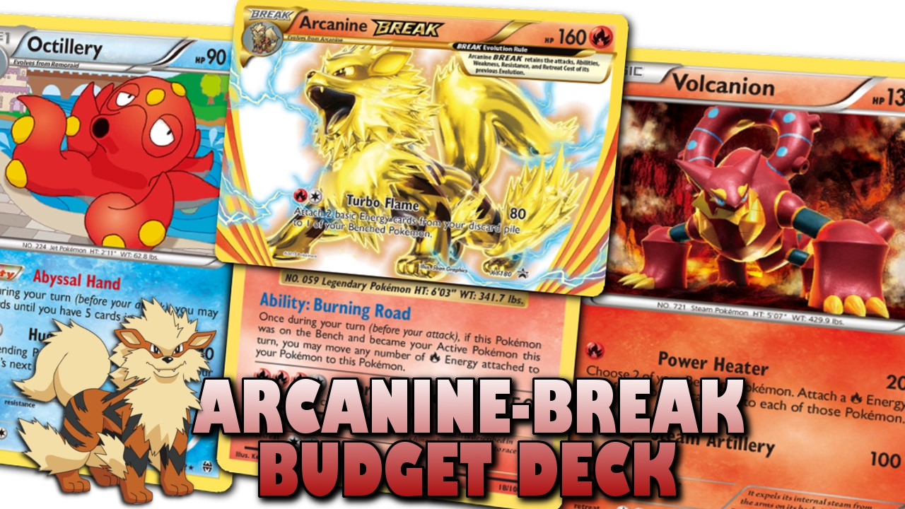 Pokemon TCG - Arcanine BREAK - Standard Format Deck! - YouTube