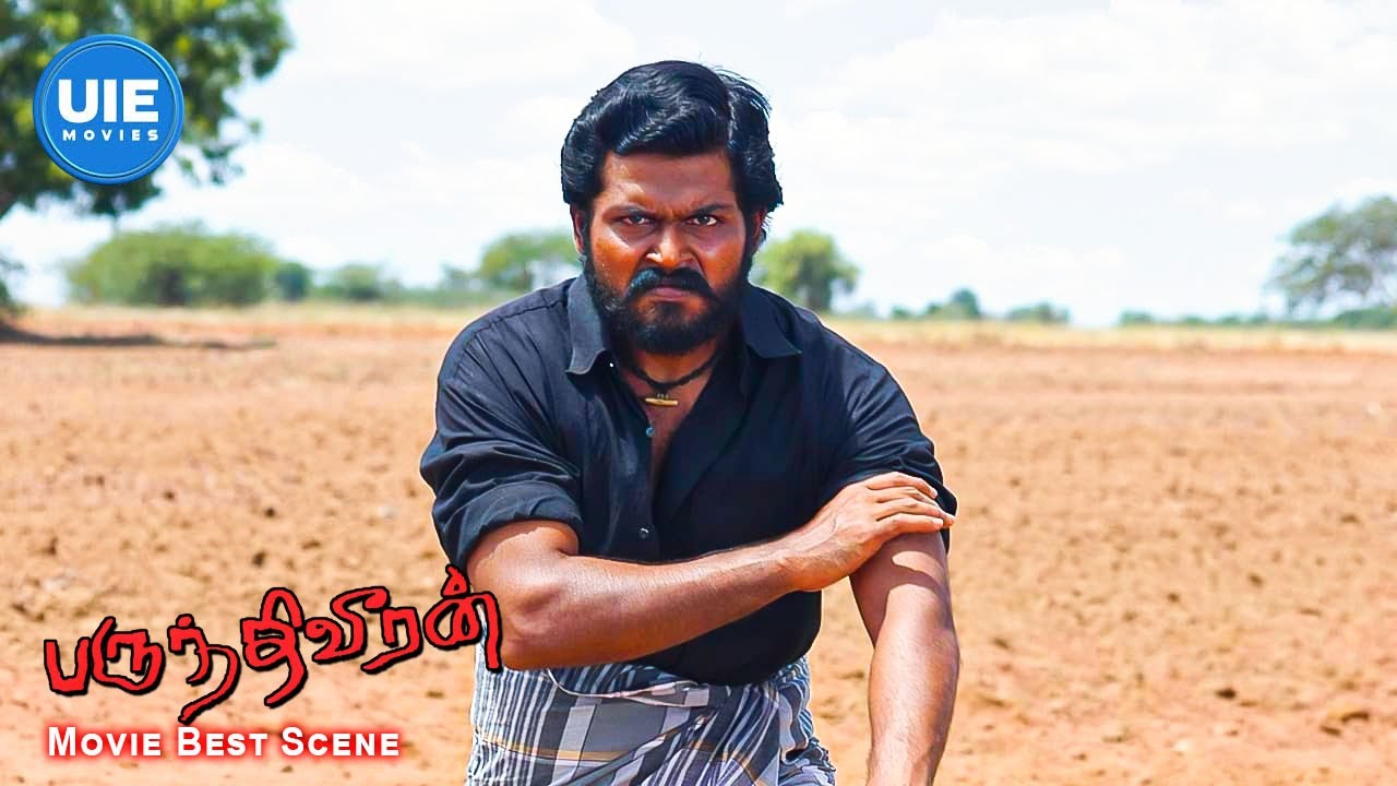 Paruthiveeran Movie Scenes | Watch how Karthi's blood boils at the ...