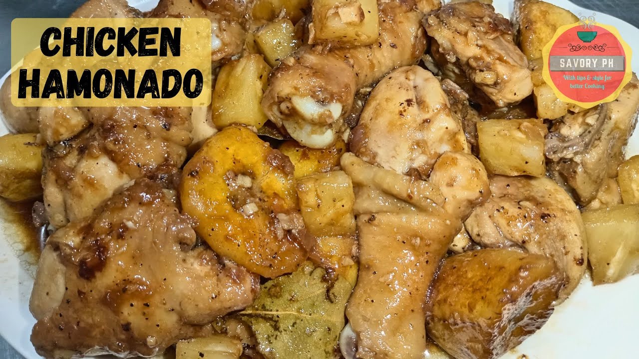 Savory Chicken Hamonado Recipe - YouTube