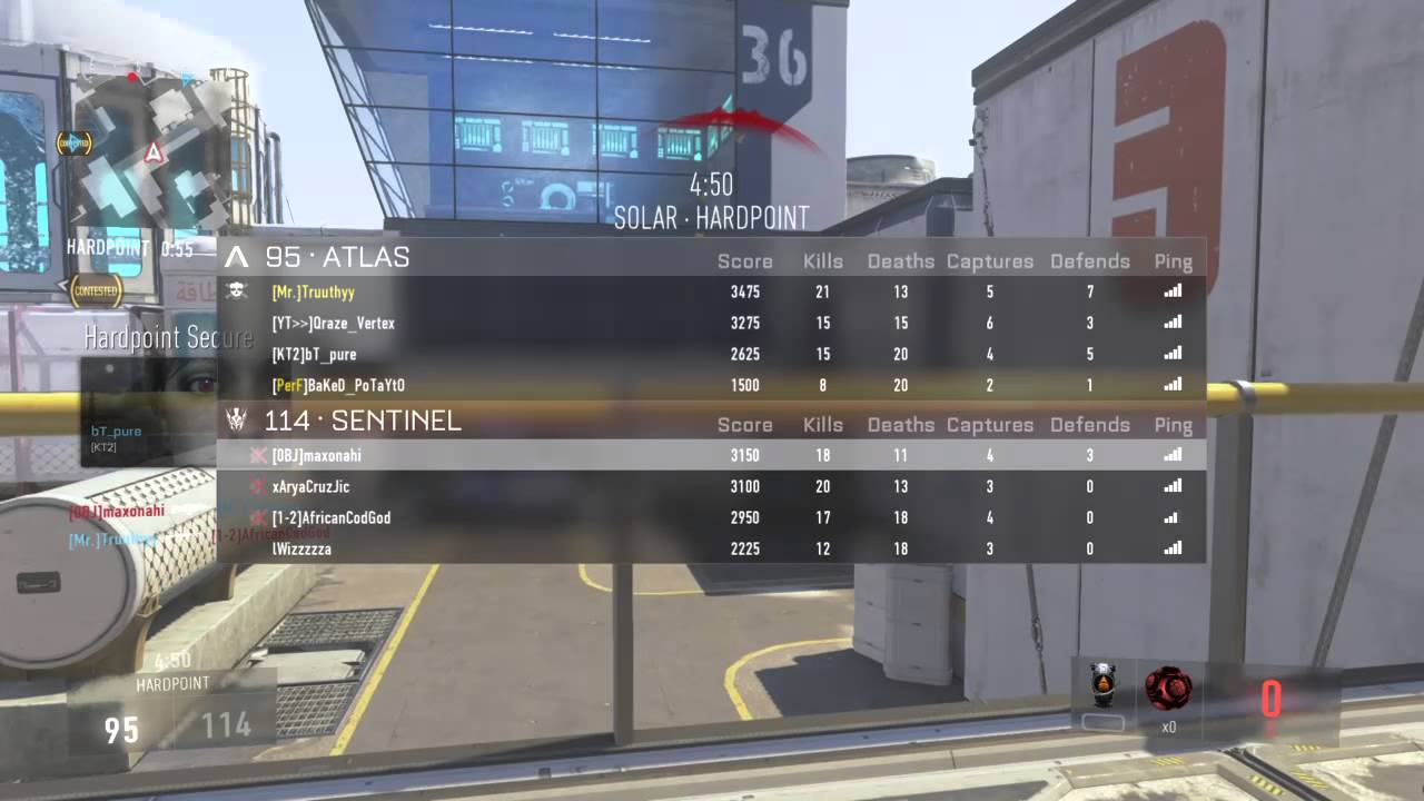 4v4 GB Hardpoint - Huge comeback - COD: Advanced Warfare - YouTube