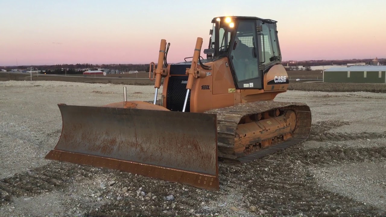 2008 Case 1650L LGP Dozer - YouTube