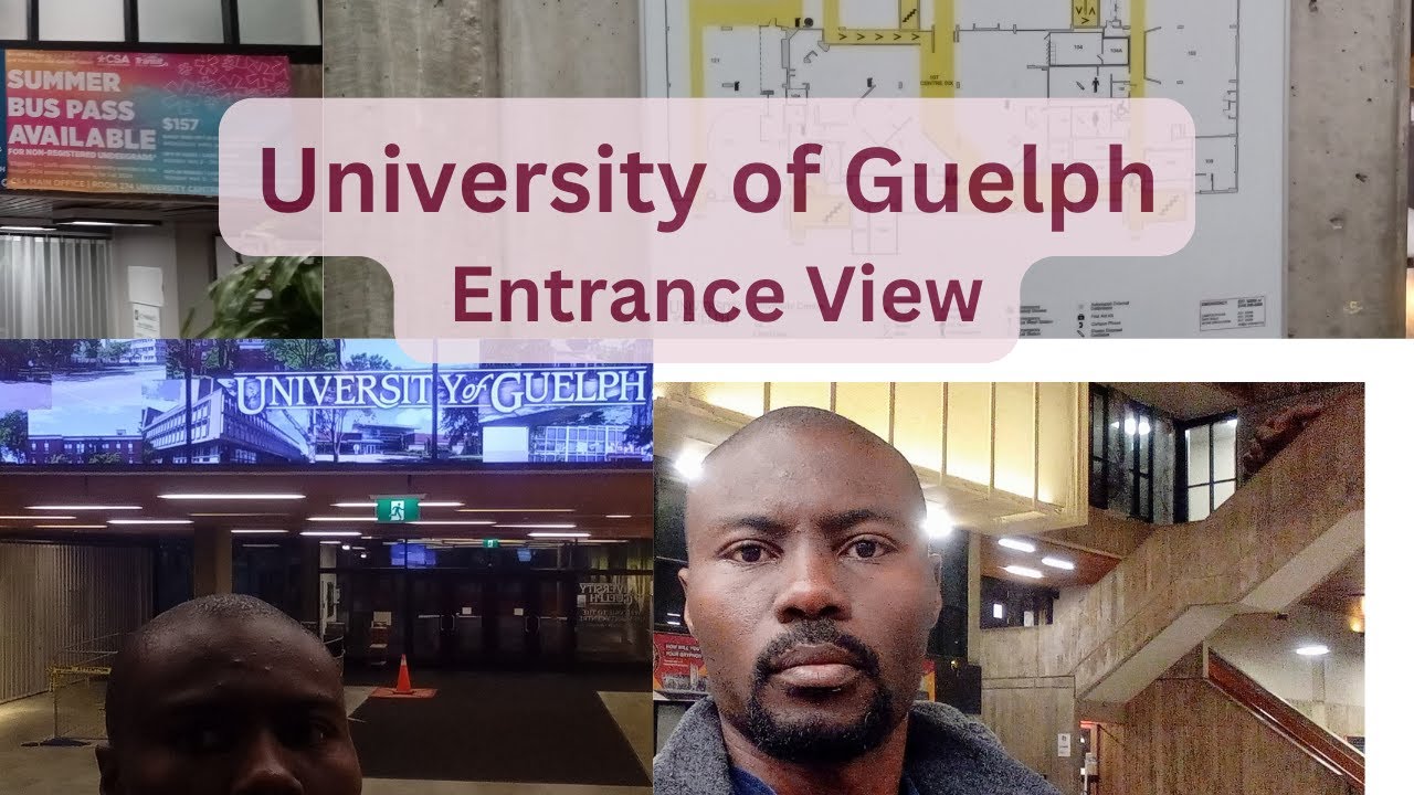 University of Guelph Entrance View - YouTube