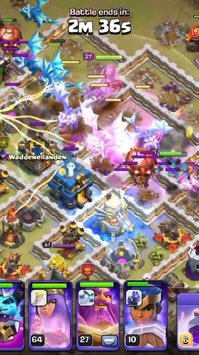 ELECTRO DRAGON ATTACKS | TH12 New Troop Attack Strategy | Clash of Clans - YouTube