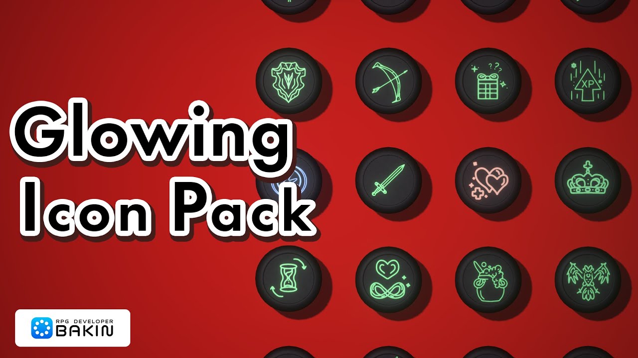 DLC: Glowing Icon Pack [RPG Developer Bakin] - YouTube