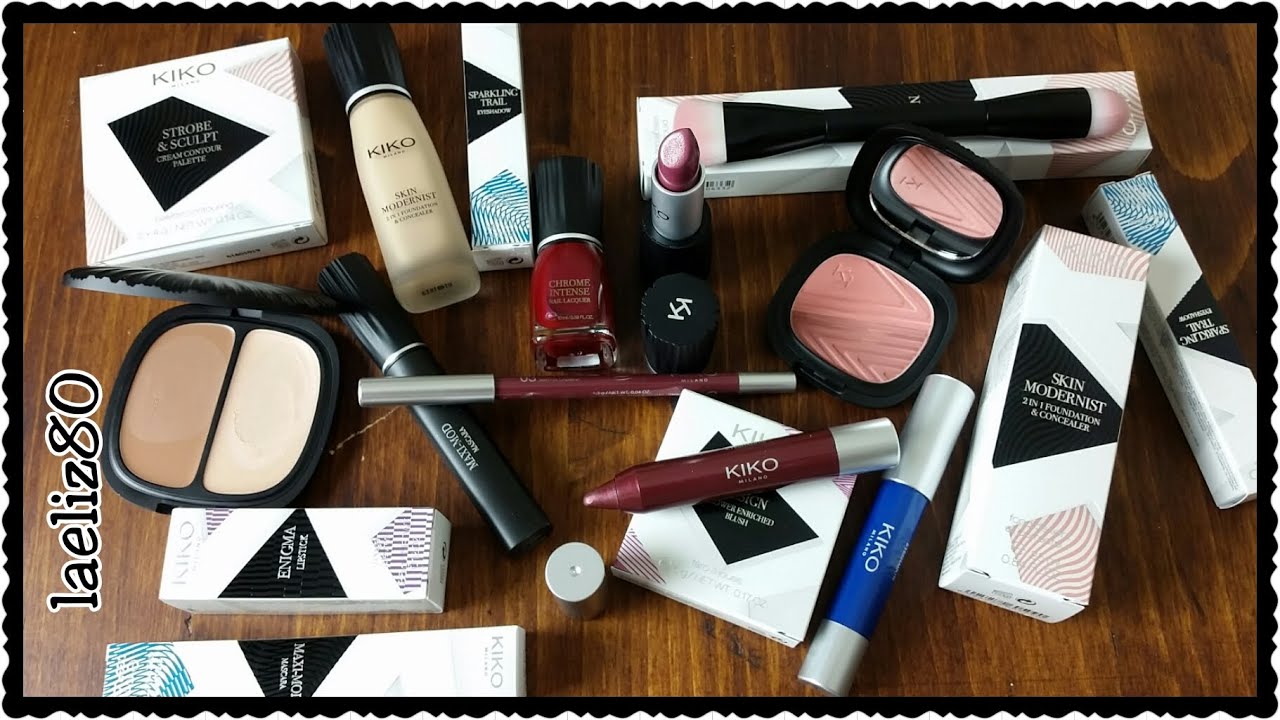 Kiko Neo Noir - collezione autunno 2016 - Haul Swatches e prime ...