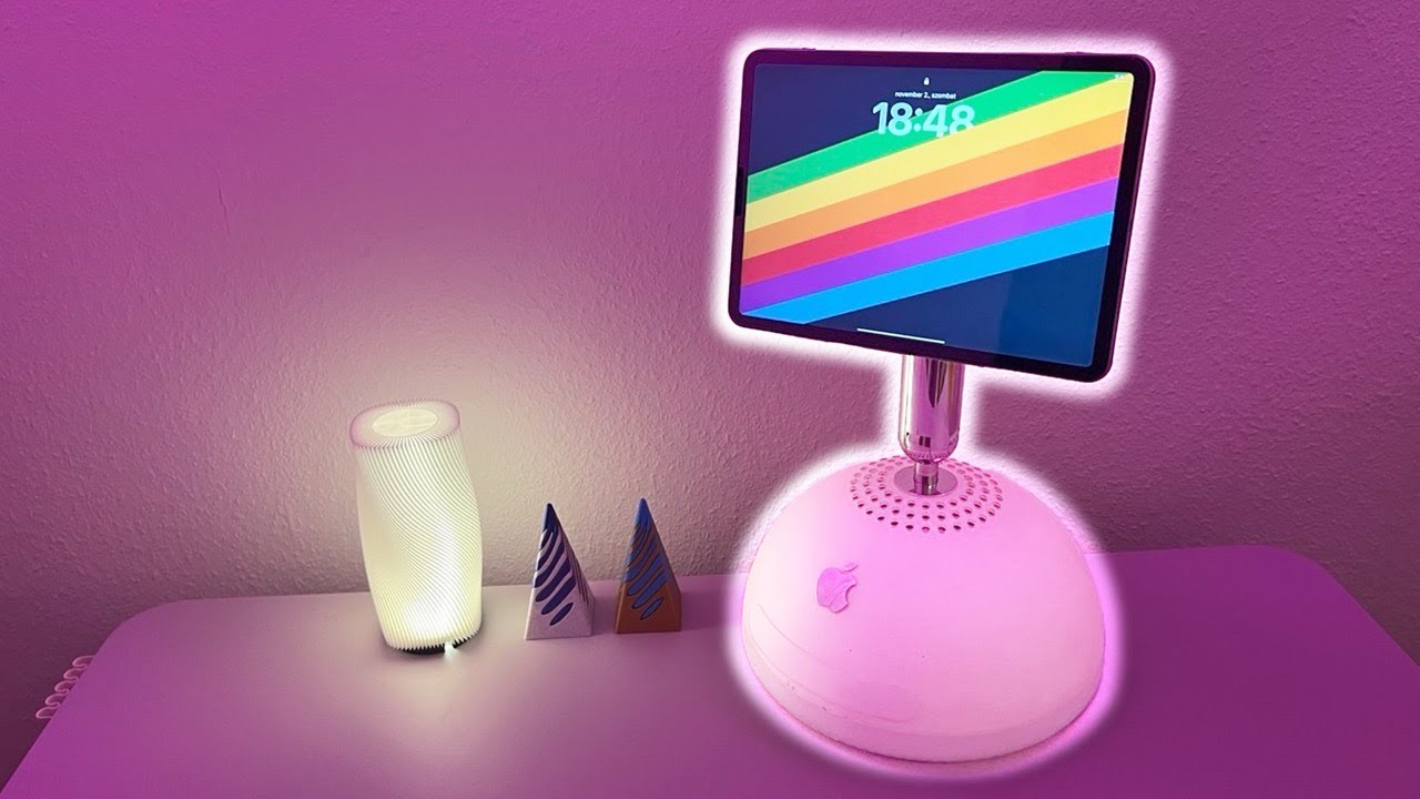 How to Turn Your Old iMac into a Stylish iPad Stand! - YouTube