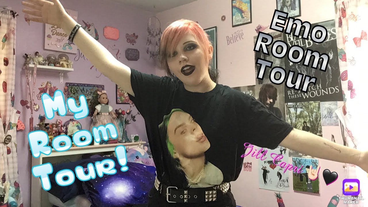 Emo Room Tour With Jill Capri - YouTube