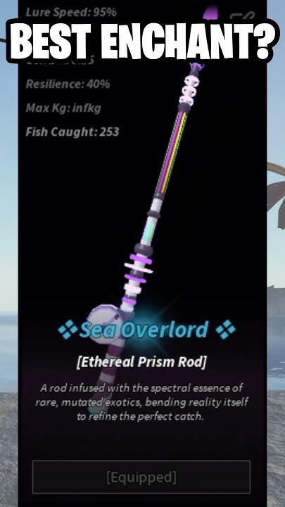 New BEST ENCHANT For Ethereal Prism Rod In Roblox Fisch! #roblox - YouTube