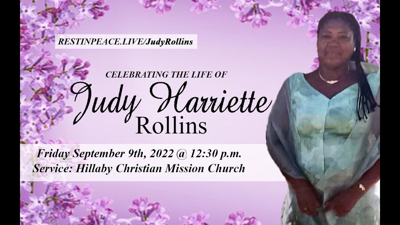 Live Stream for Judy Rollins - YouTube