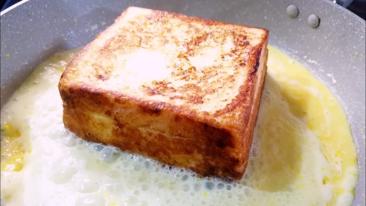 the toast recipe is so delicious that it makes everyone excited. - YouTube