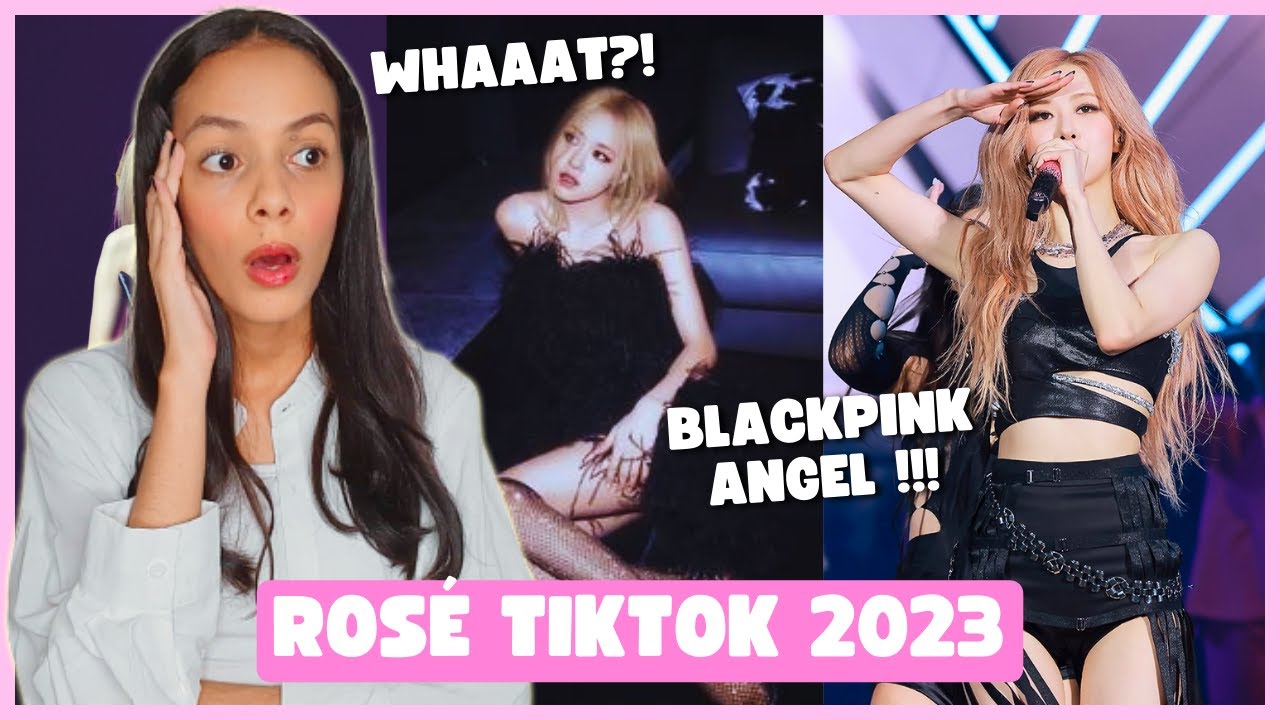 BLACKPINK ROSÉ TIKTOK COMPILATION 😍 - REACTION !!! - YouTube